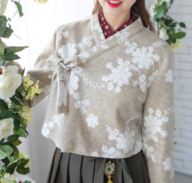 Hanbok Women Jeogori Top Jacket Korean Modern Hanbok Casual - Etsy