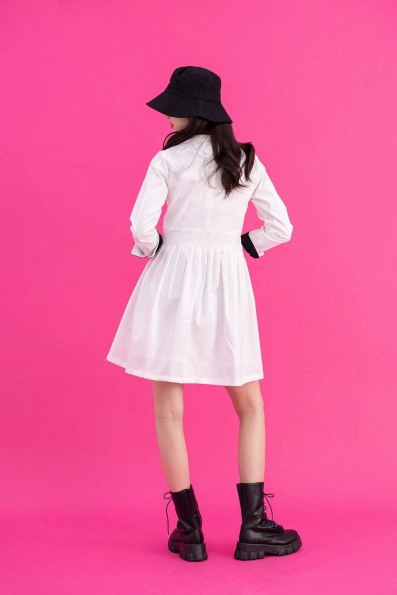 Hanbok Women Mini Dress Korean Modern Hanbok Wrap Style - Etsy