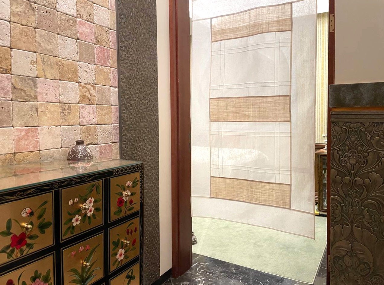 Ramie Korean Patchwork Curtain/ Korea Traditional Jogakbo - Etsy