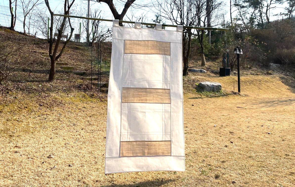 Ramie Korean Patchwork Curtain/ Korea Traditional Jogakbo Curtain ...