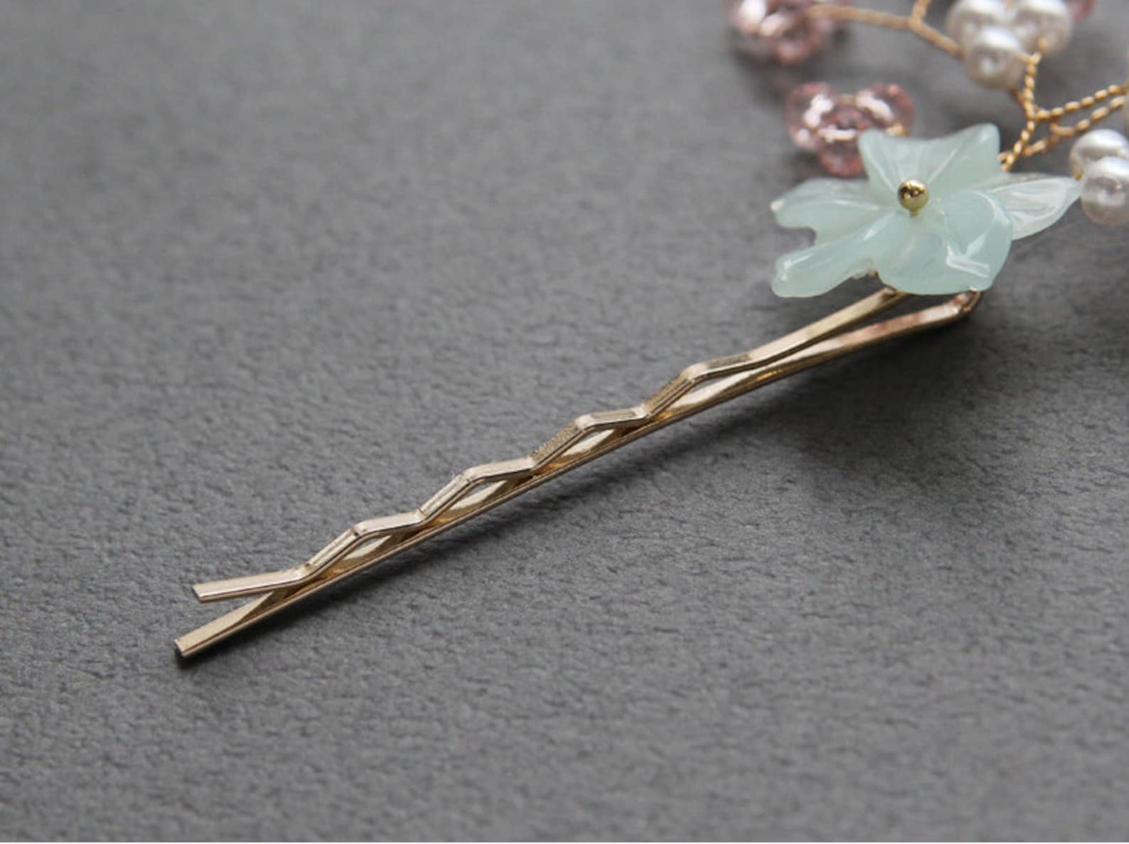 Hanbok Hair Clip Korean Traditional Hanbok Hair Pin Flower - Etsy