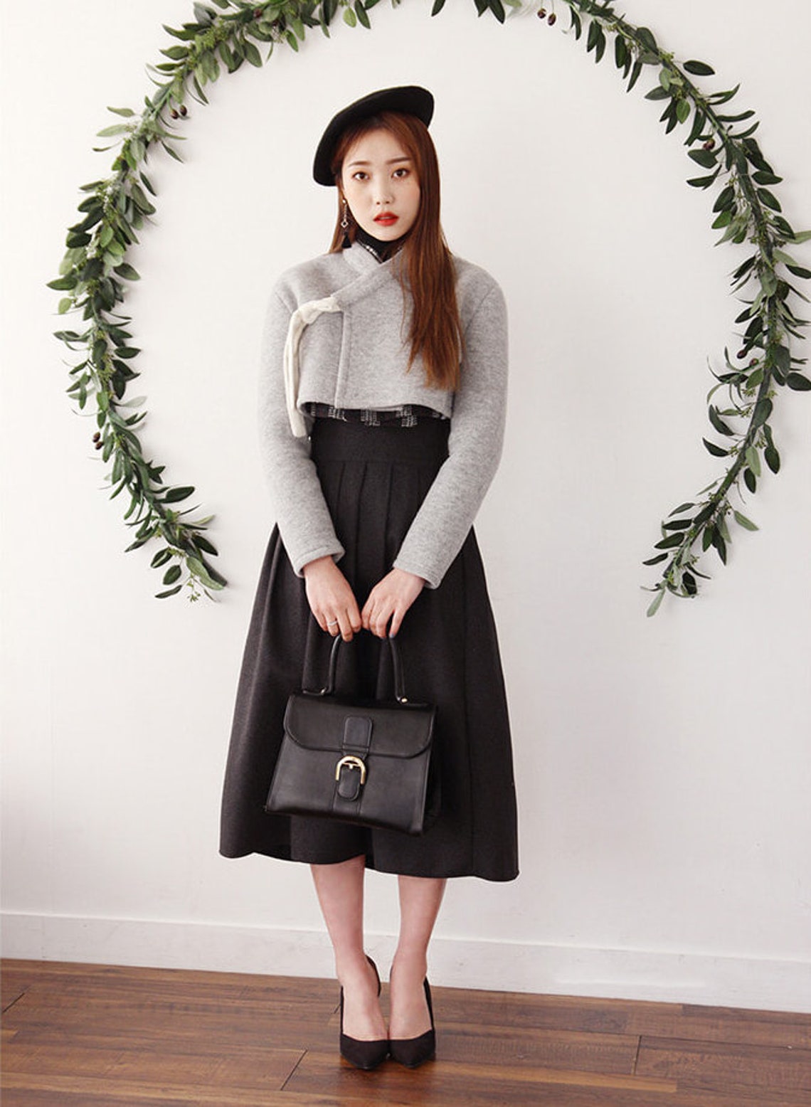 Hanbok Women Warm Short Jacket Top Korean Modern Hanbok - Etsy