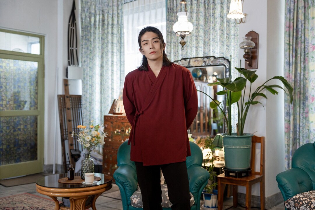 Hanbok Shirt for Men Korean Modern Hanbok Top Jacket Casual - Etsy
