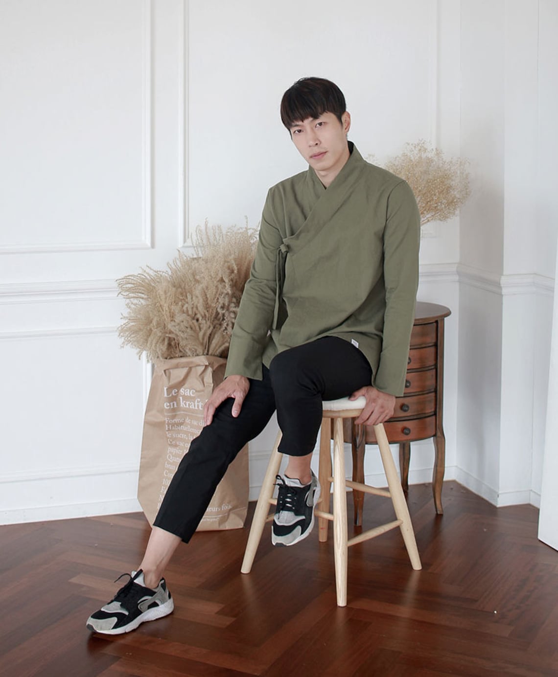 Hanbok Shirt for Men Korean Modern Hanbok Top Jacket Casual - Etsy