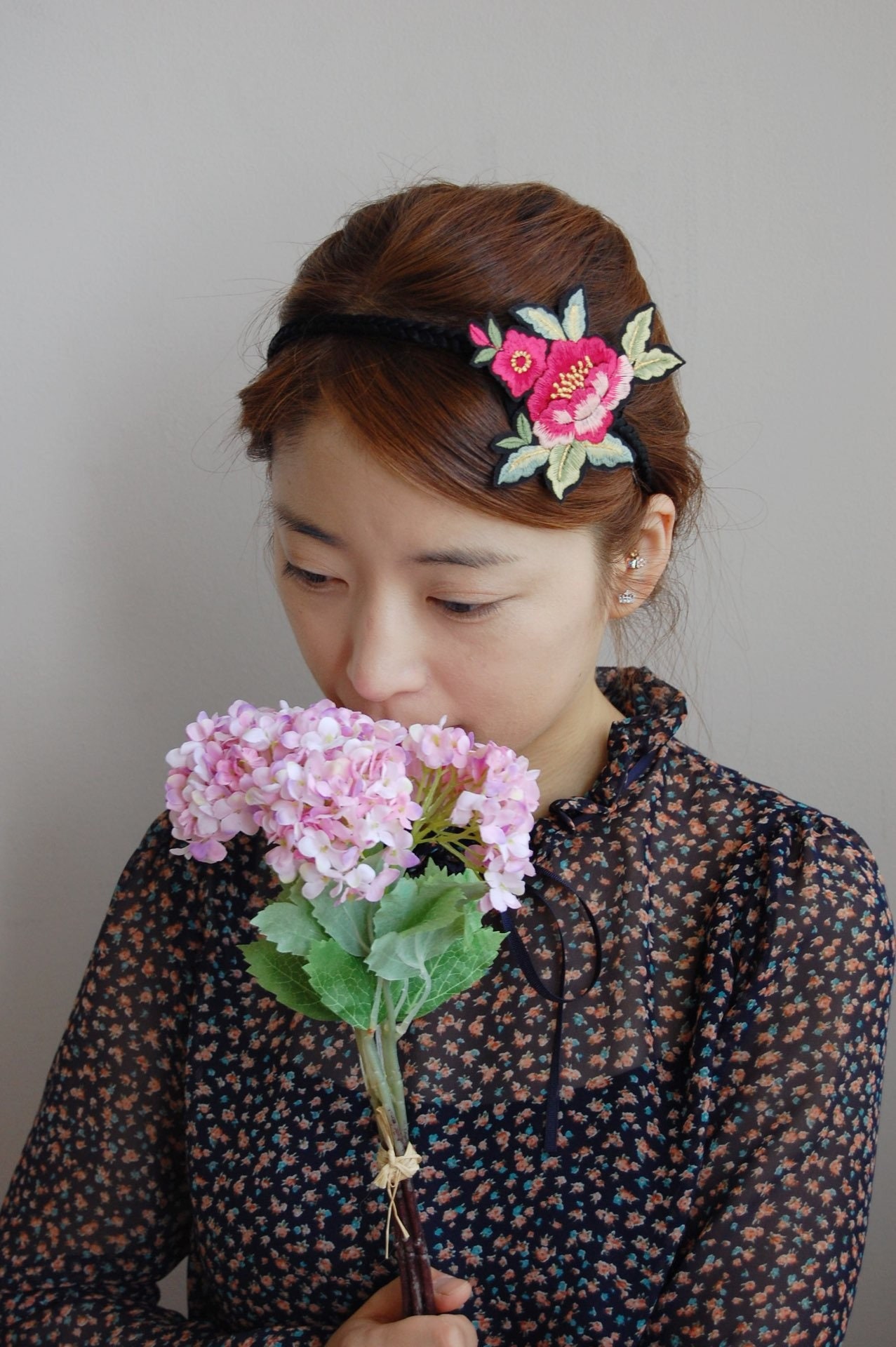 Hanbok Hairband Korean Hanbok Accessory Flower Ornament - Etsy