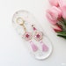 Rose of Sharon Keychain Norigae, Beautiful Korean Traditional Hanbok ...