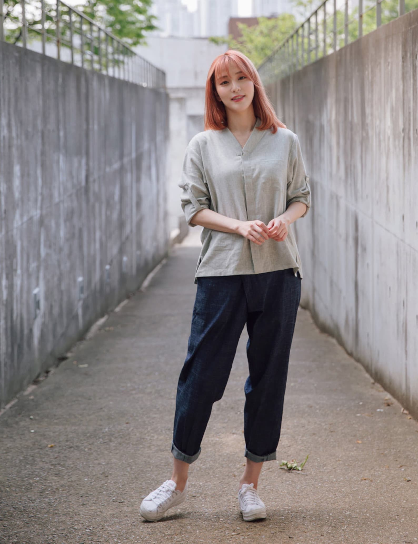 Hanbok Shirt for Men & Women Korean Modern Hanbok Linen Shirt - Etsy