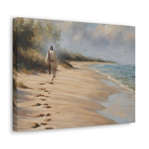 Jesus Christian Bible Verse Wall Art Landscape Wall Art Ocean Wall Art ...