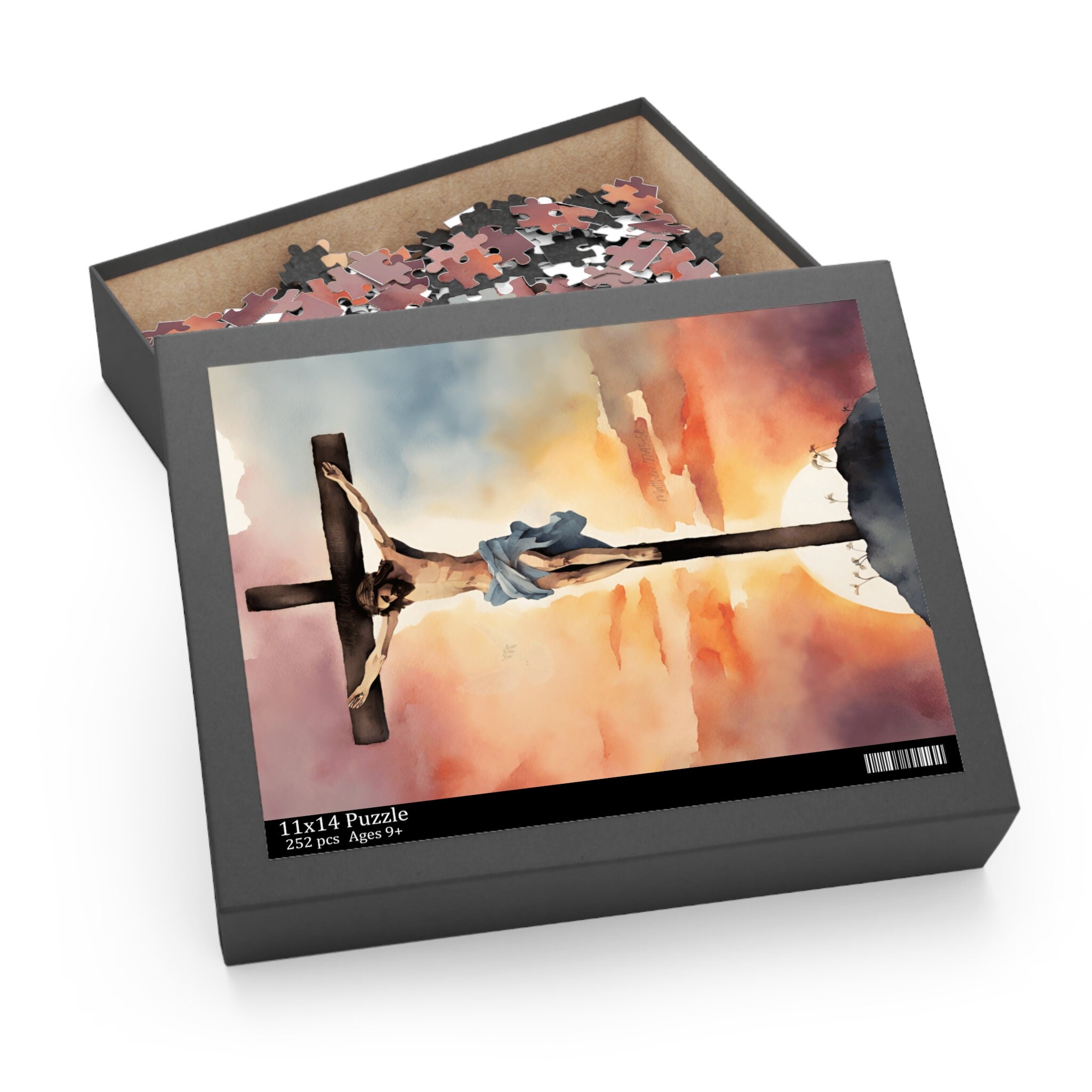 Jesus Crucified Puzzle Gift for Grandma Gift for Grandpa Nursing Home ...