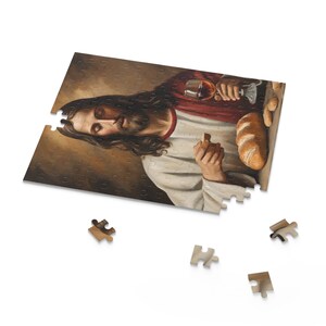 The Last Supper Puzzle (120, 252, 500-piece) Jigsaw Family Puzzle Gift ...
