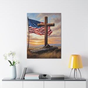 Christian American Flag - Etsy