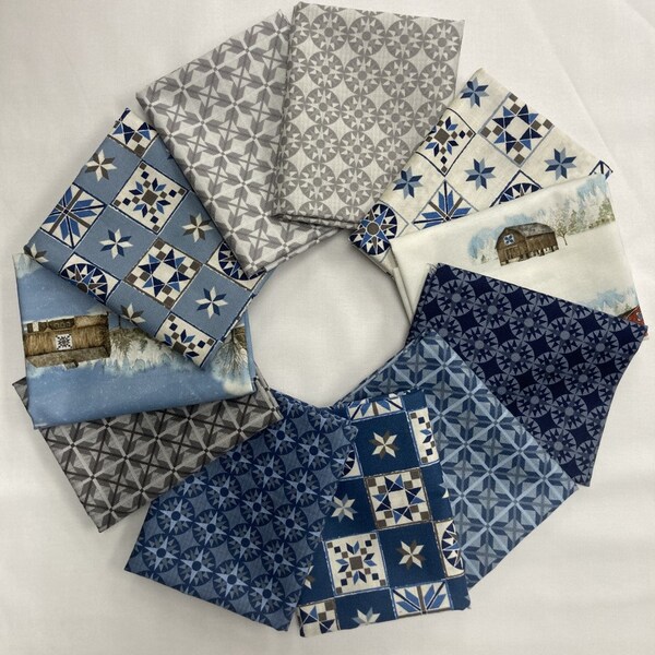 Riley Blake Winter Barn Quilt Panel - Etsy