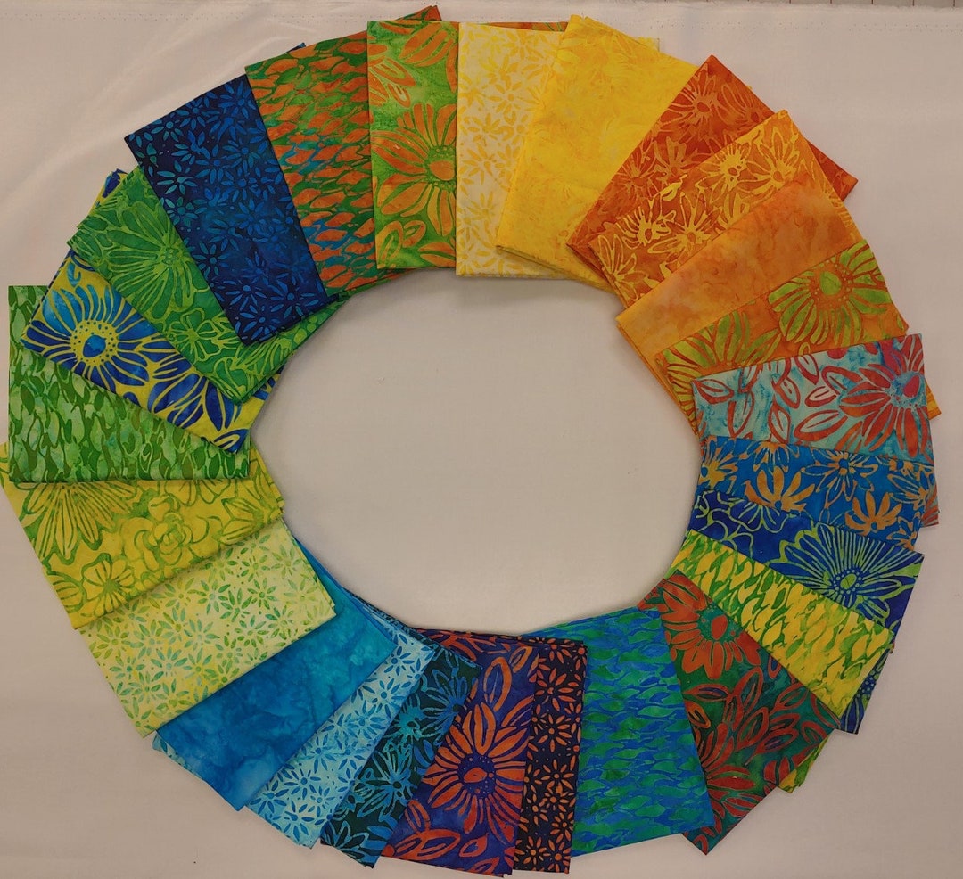Summer Zest by Artisan Batiks-25 Fat Quarter Bundle - Etsy