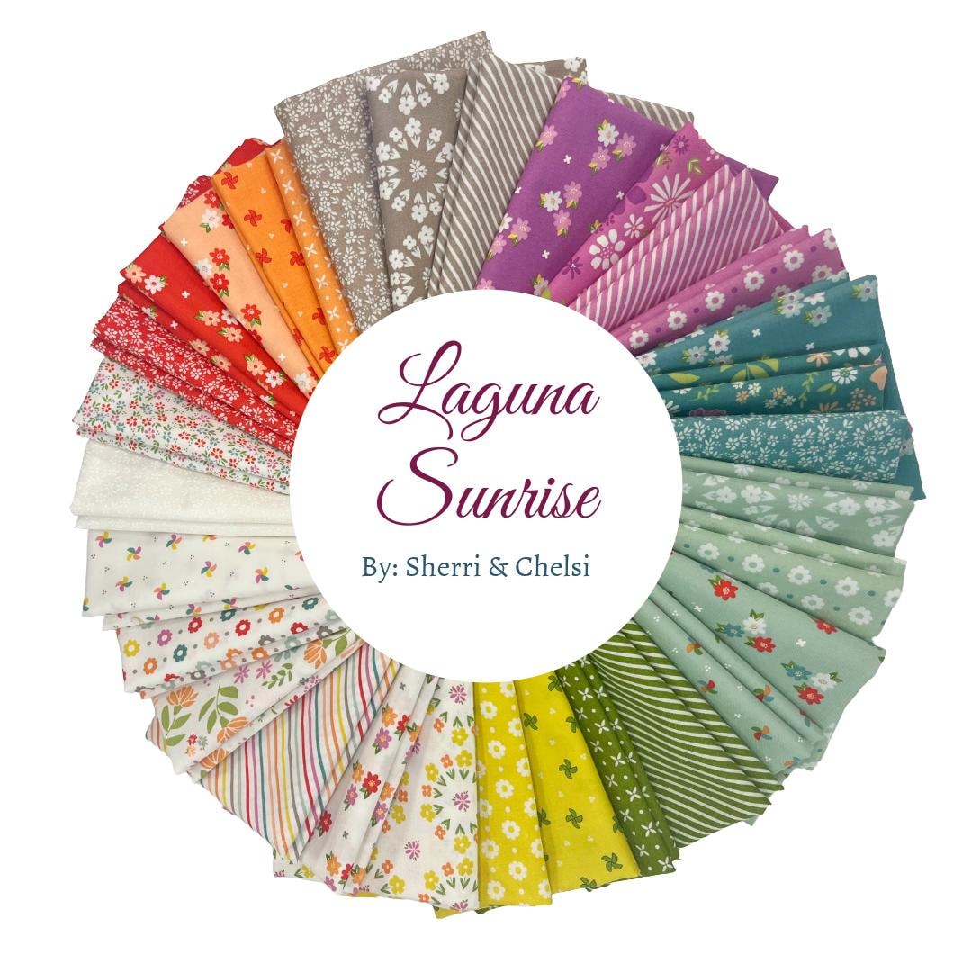 Laguna Sunrise - 31 Fat Quarter Bundle by Sherri & Chelsi for Moda ...