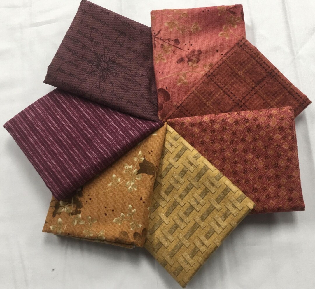 Where the Wind Blows Flannels - 7 Fat Quarter Bundle by Henry Glass ...