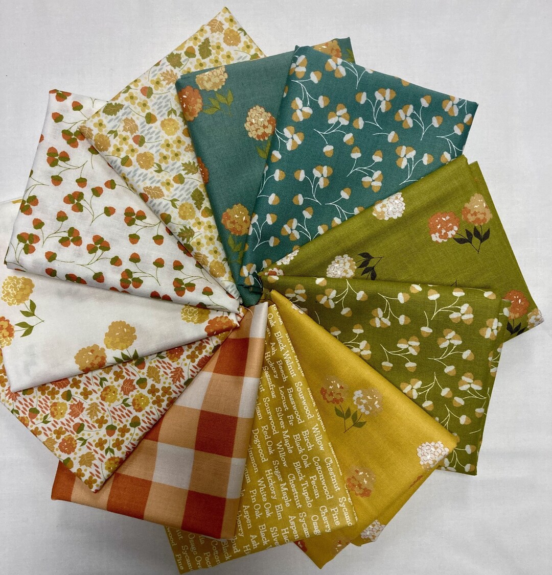 11 Fat Quarter Bundle Cozy up by Corey Yoder Moda Fabric - Etsy