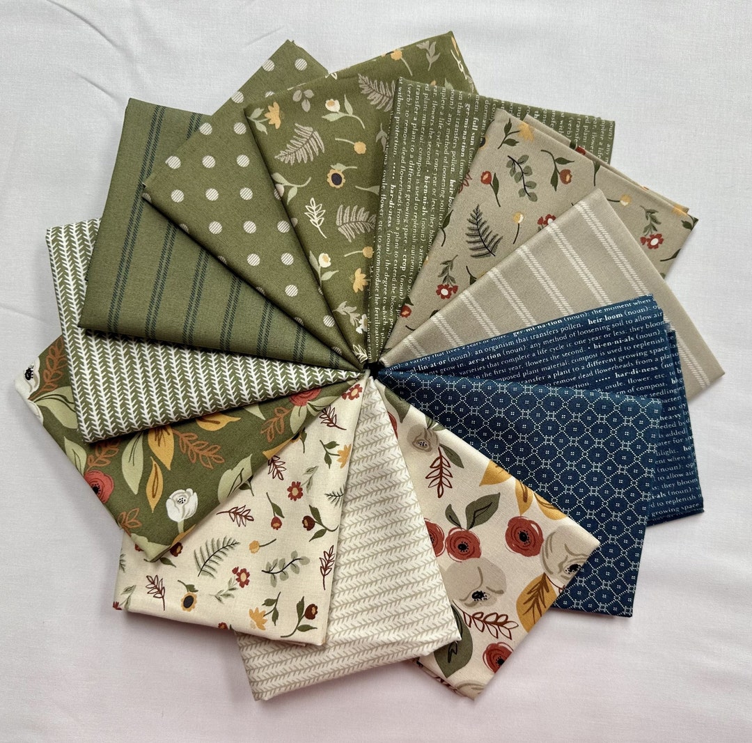 13 Fat Quarter Bundle Flower Pot by Lella Boutique Moda - Etsy