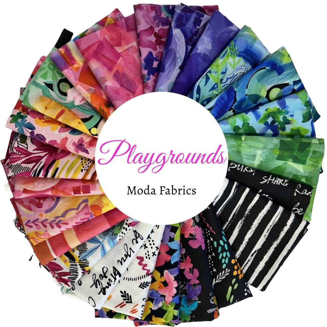 Playgrounds - 23 Fat Quarter Bundle by Amarilys Henderson for Moda ...