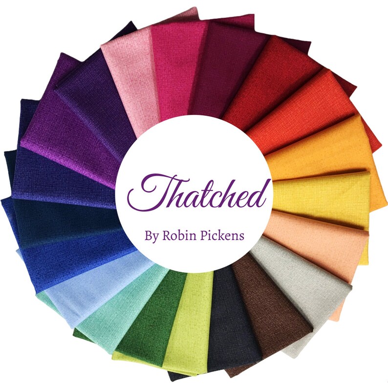 Thatched 20 Fat Quarter Bundle by Robin Pickens for Moda Fabrics - Etsy