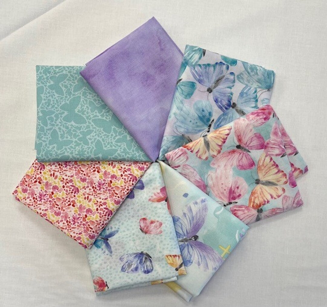 Winged Whisper - 7 Fat Quarter Bundle - Etsy