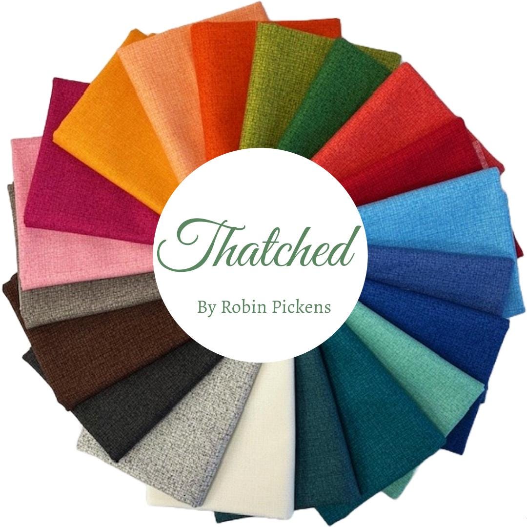 Thatched - 20 Fat Quarter Bundle - by Robin Pickens for Moda Fabrics - Etsy