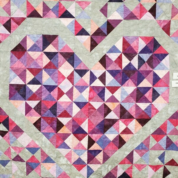 Exploding Heart Quilt Pattern - Etsy