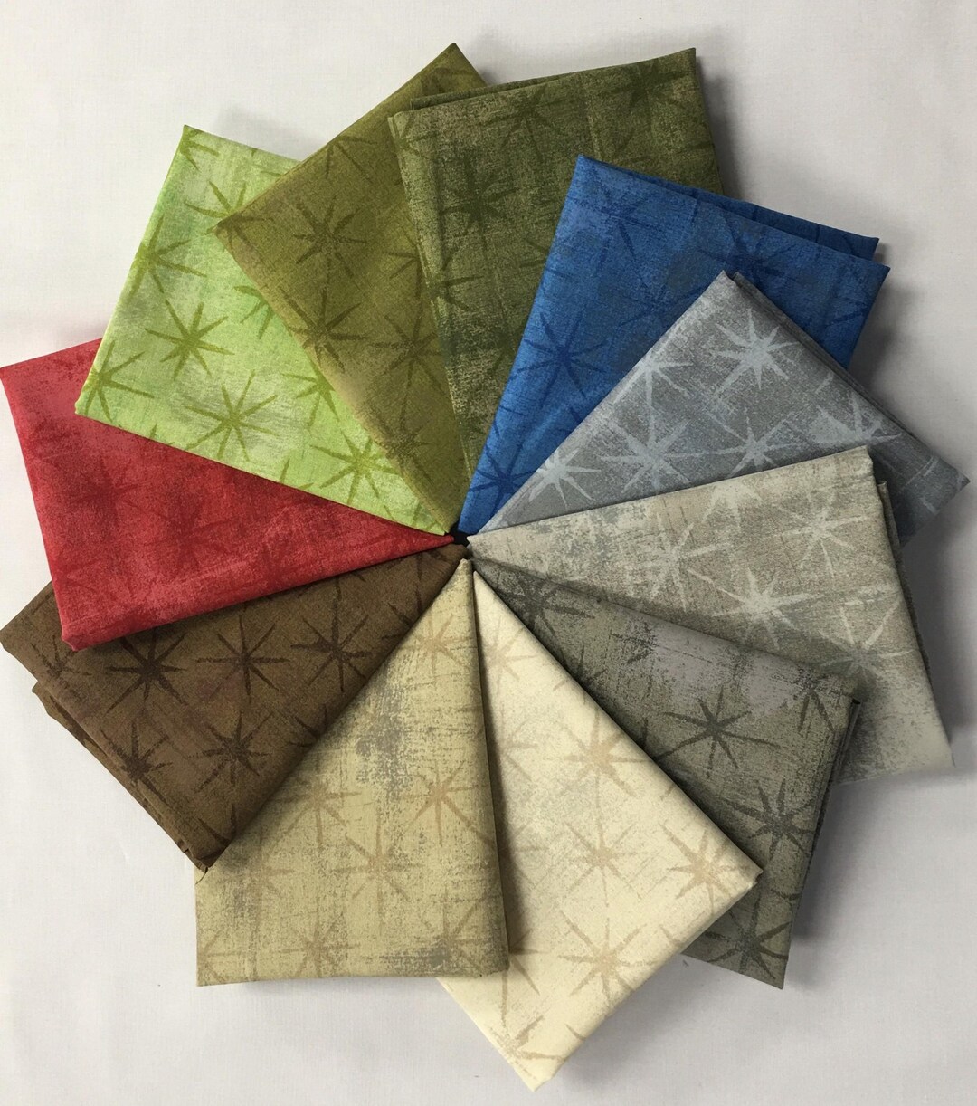 11 Piece Bundle Grunge Seeing Stars by Basic Grey Moda Fabrics - Etsy
