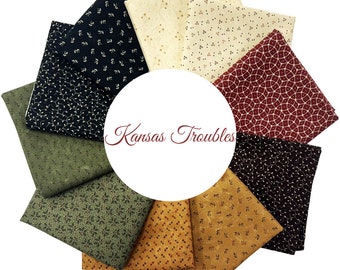 Clover Blossom Farm by Kansas Troubles for Moda Fabrics, Fat Quarter ...