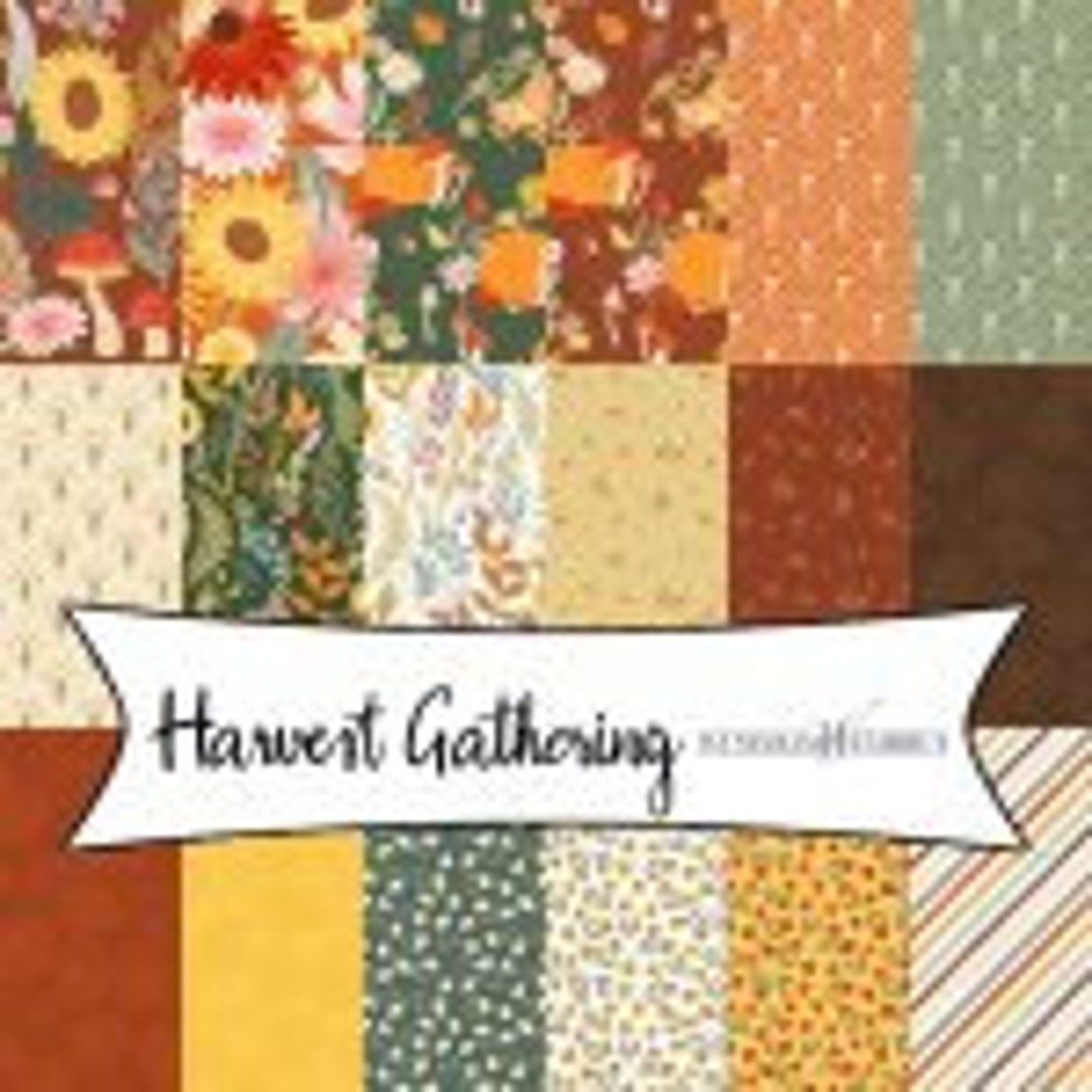 Harvest Gathering - 17 Fat Quarter Bundle by Windham Fabrics - Etsy