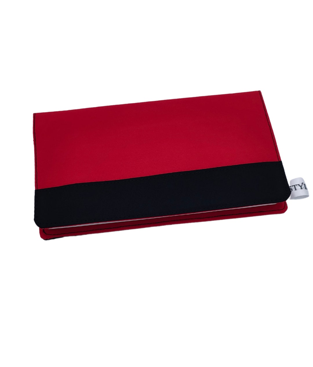 Gothic Checkbook Holder Faux Black and Red/chic - Etsy