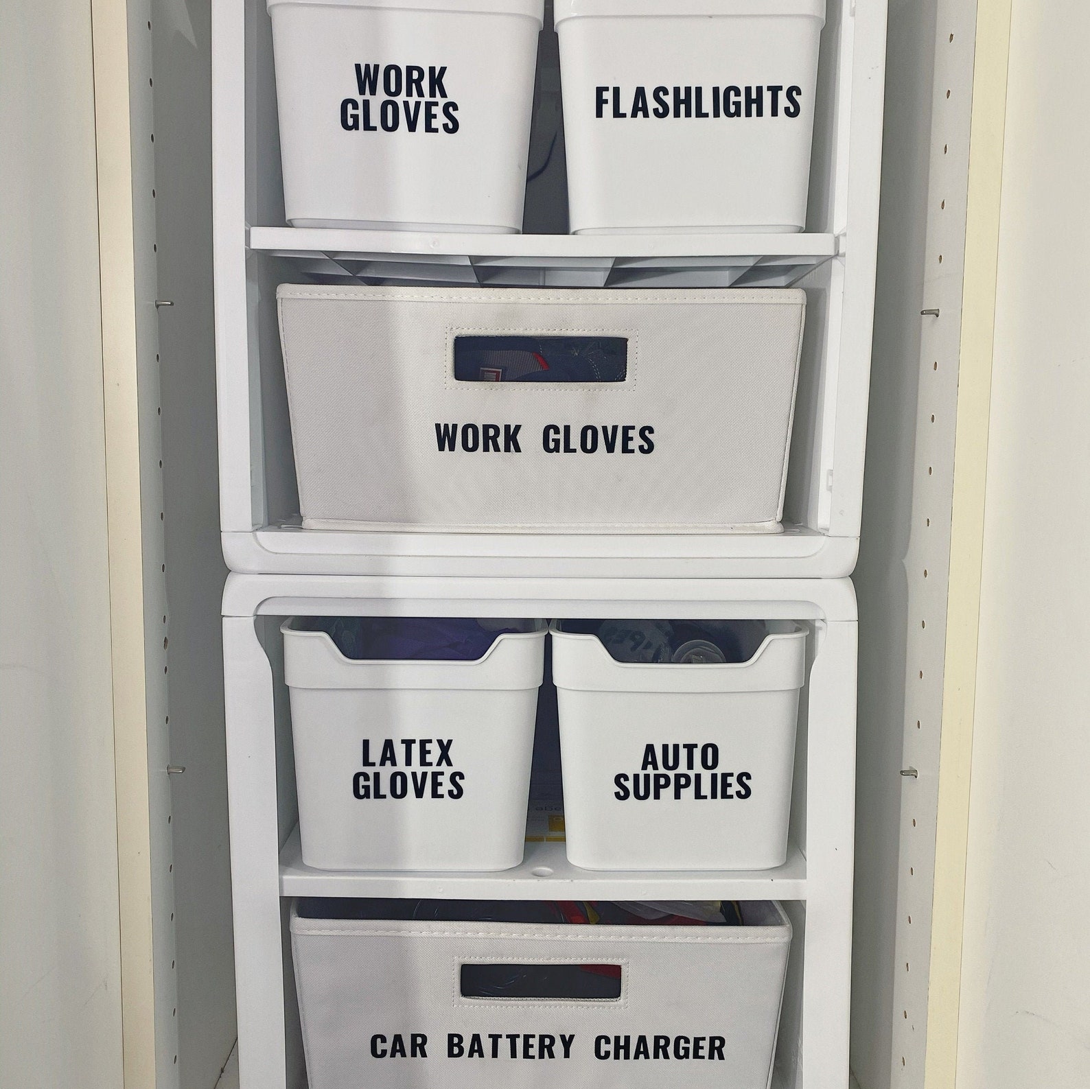 Small Custom Organizing Labels, Vinyl Labels, Custom Vinyl Labels ...