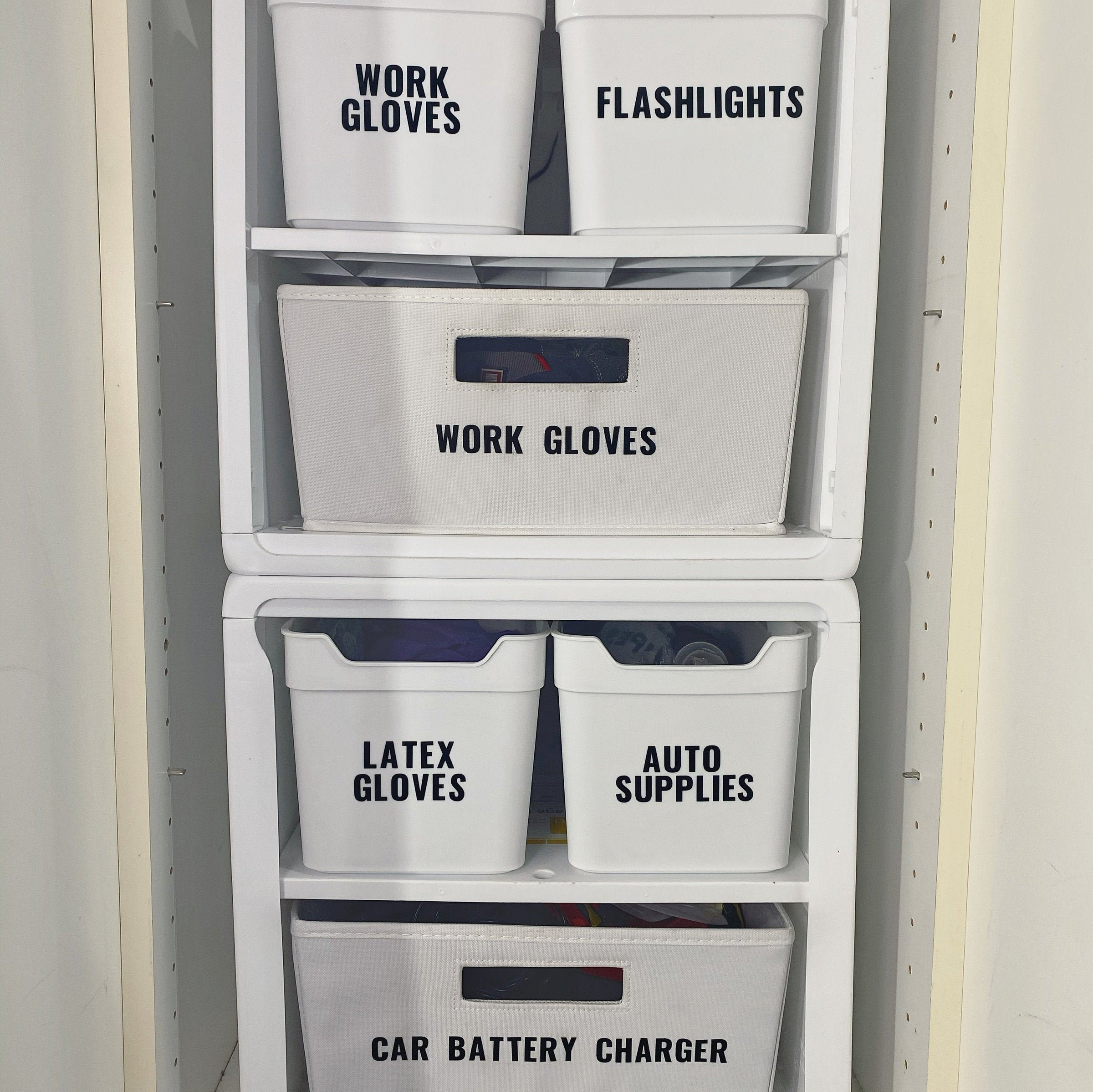 Small Custom Organizing Labels, Vinyl Labels, Custom Vinyl Labels ...