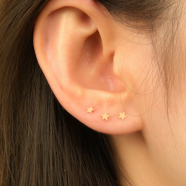 Little Star Earrings - Etsy