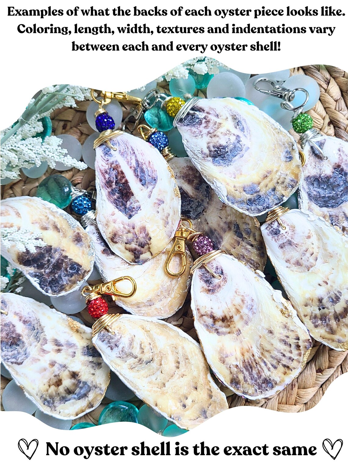 Oyster Shell Accessory, Sea Gnome, Gnome Art, Gnome Gift, Beach Gnome ...