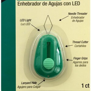 Dritz Needle Threader With LED Light - Etsy