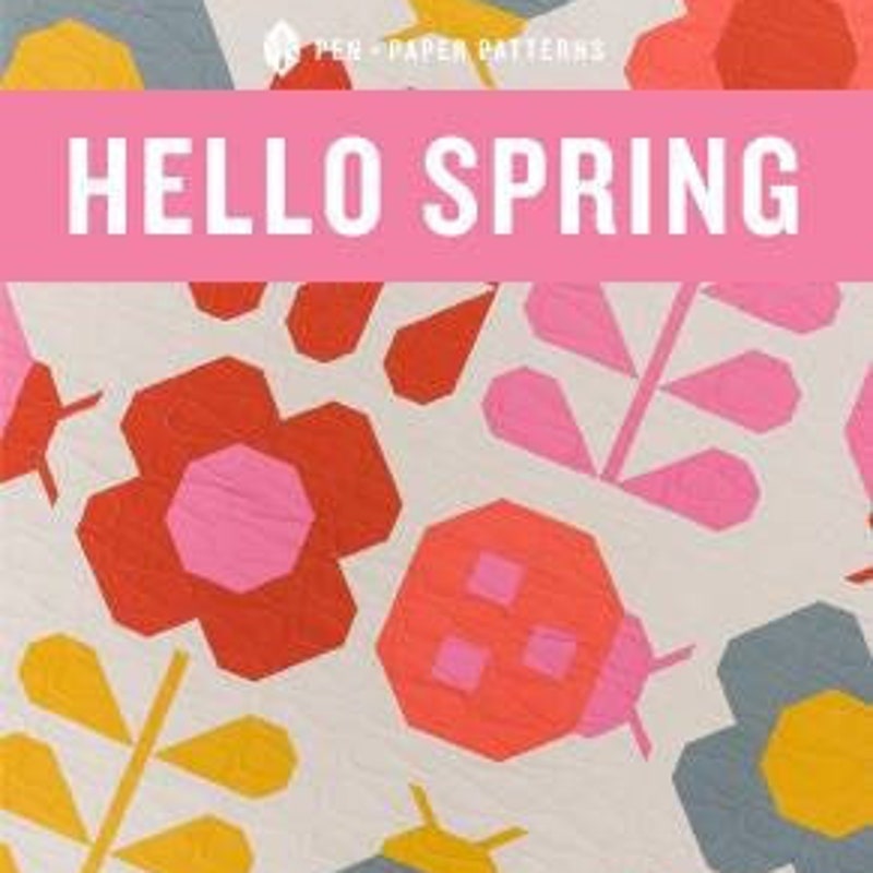 Spring Quilt Pattern - Etsy
