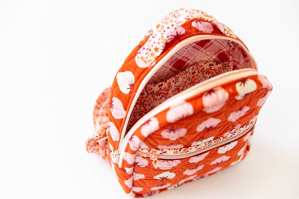 Violet Backpack Pattern by Knot and Thread physical Copy - Etsy