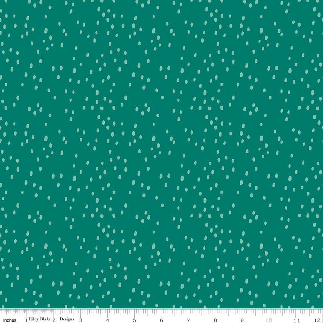 Dappled Jade by Katherine Lenius for Riley Blake Designs Midsummer Meadow Line - Etsy