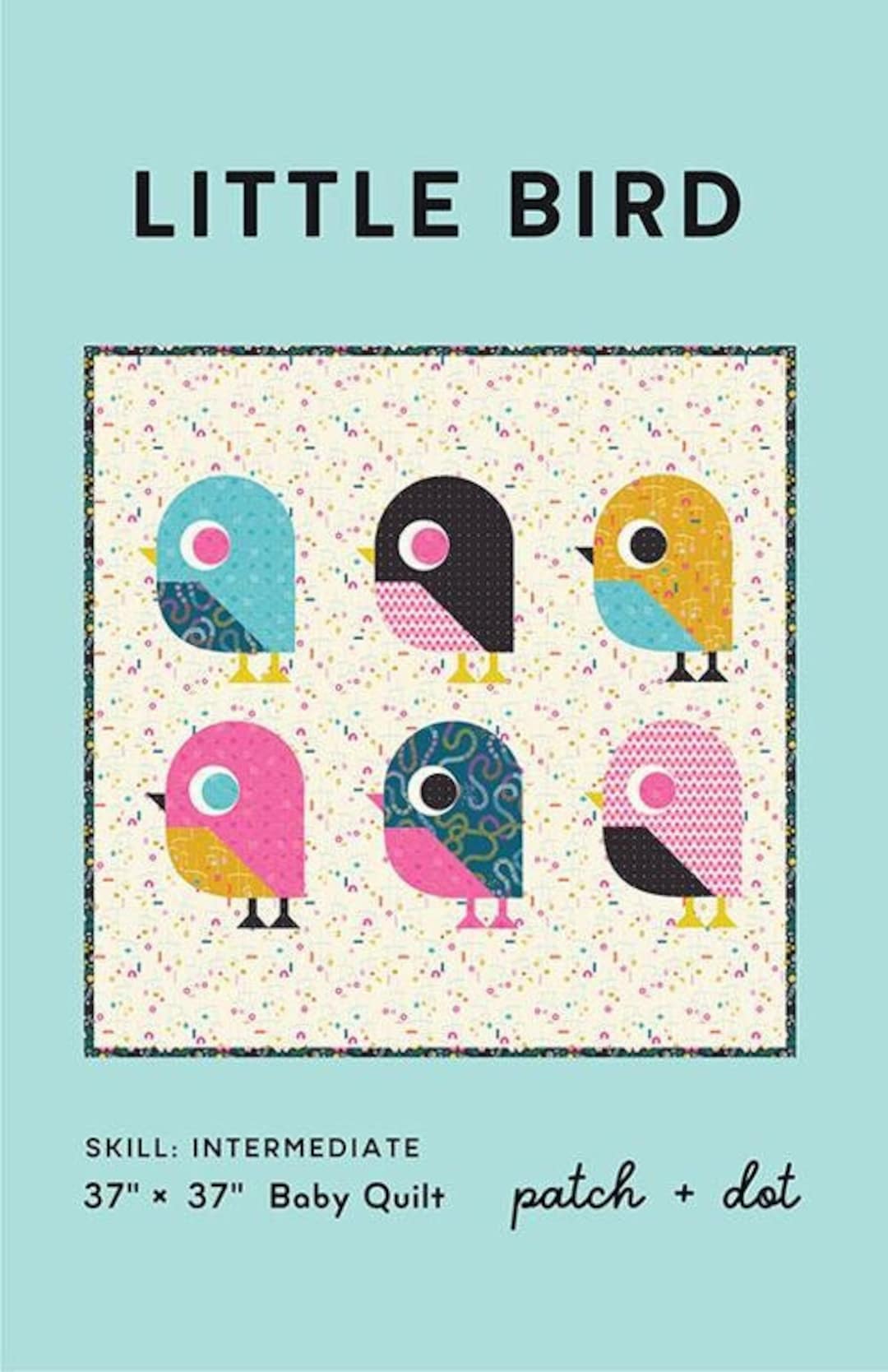 Little Bird Quilt Pattern by Patch and Dot (physical Copy) - Etsy