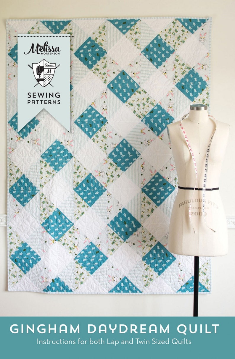 Gingham Daydream Quilt Pattern by Melissa Mortenson for the Polka Dot ...