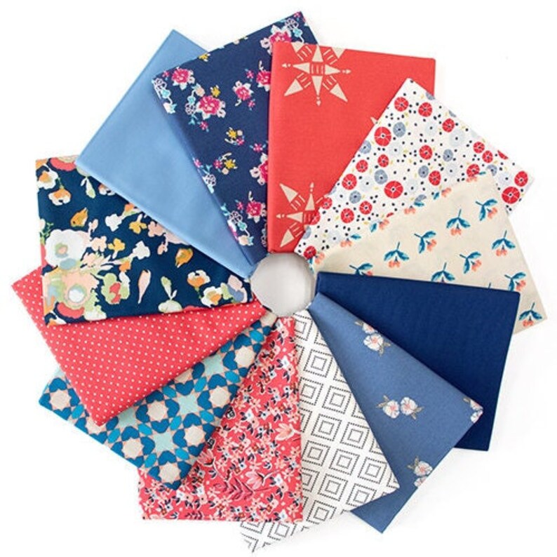 Americana Edition Bundle up Fat Quarter Bundle by Art Gallery - Etsy