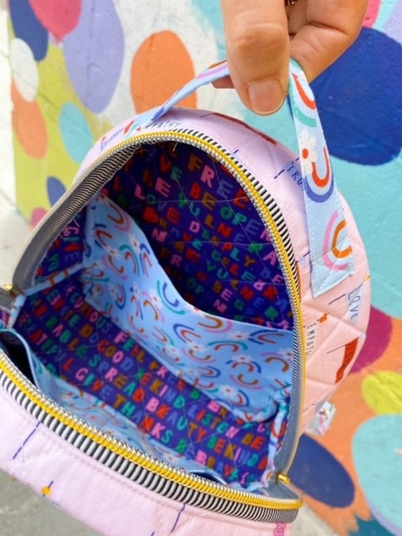 Exclusive Violet Backpack Kit With Univeral Love Fabric - Etsy