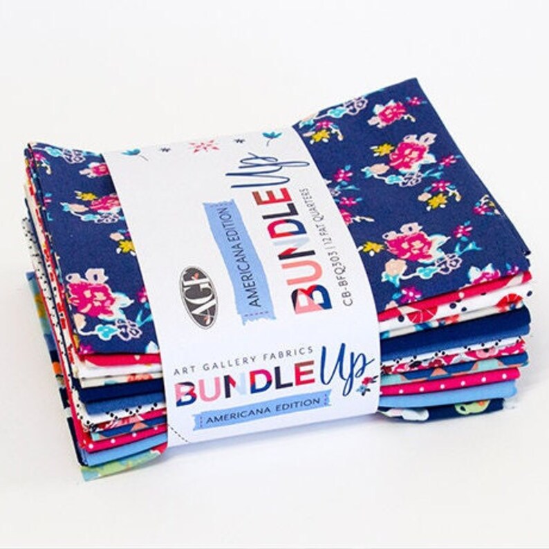 Americana Edition Bundle up Fat Quarter Bundle by Art Gallery - Etsy