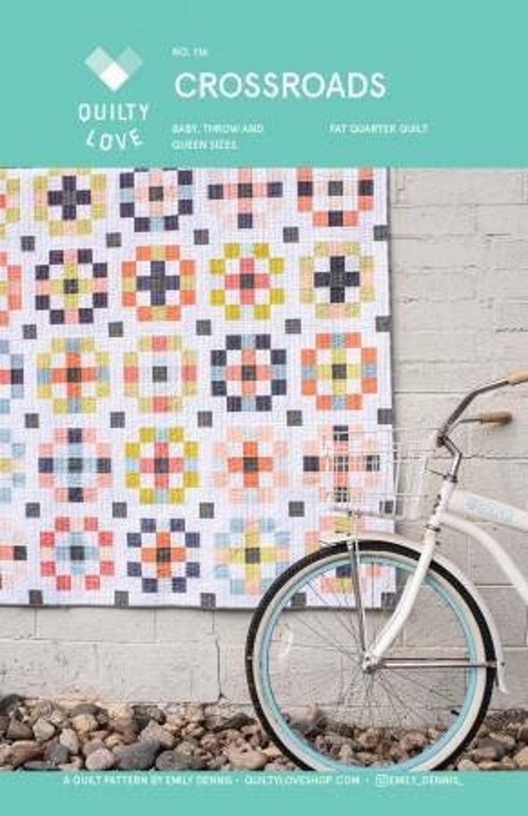 Crossroads Quilt Pattern by Quilty Love (physical Copy) - Etsy