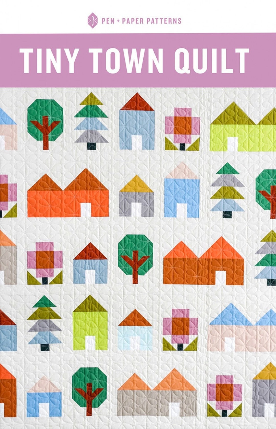Tiny Town Quilt Pattern by Pen and Paper Patterns (physical Copy) - Etsy
