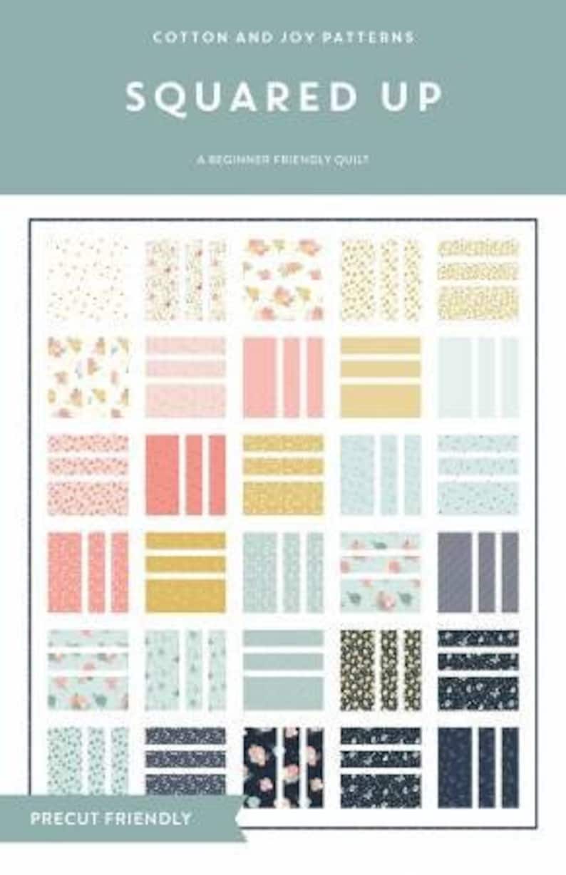 Squared up Quilt Pattern by Cotton and Joy (physical Copy) - Etsy