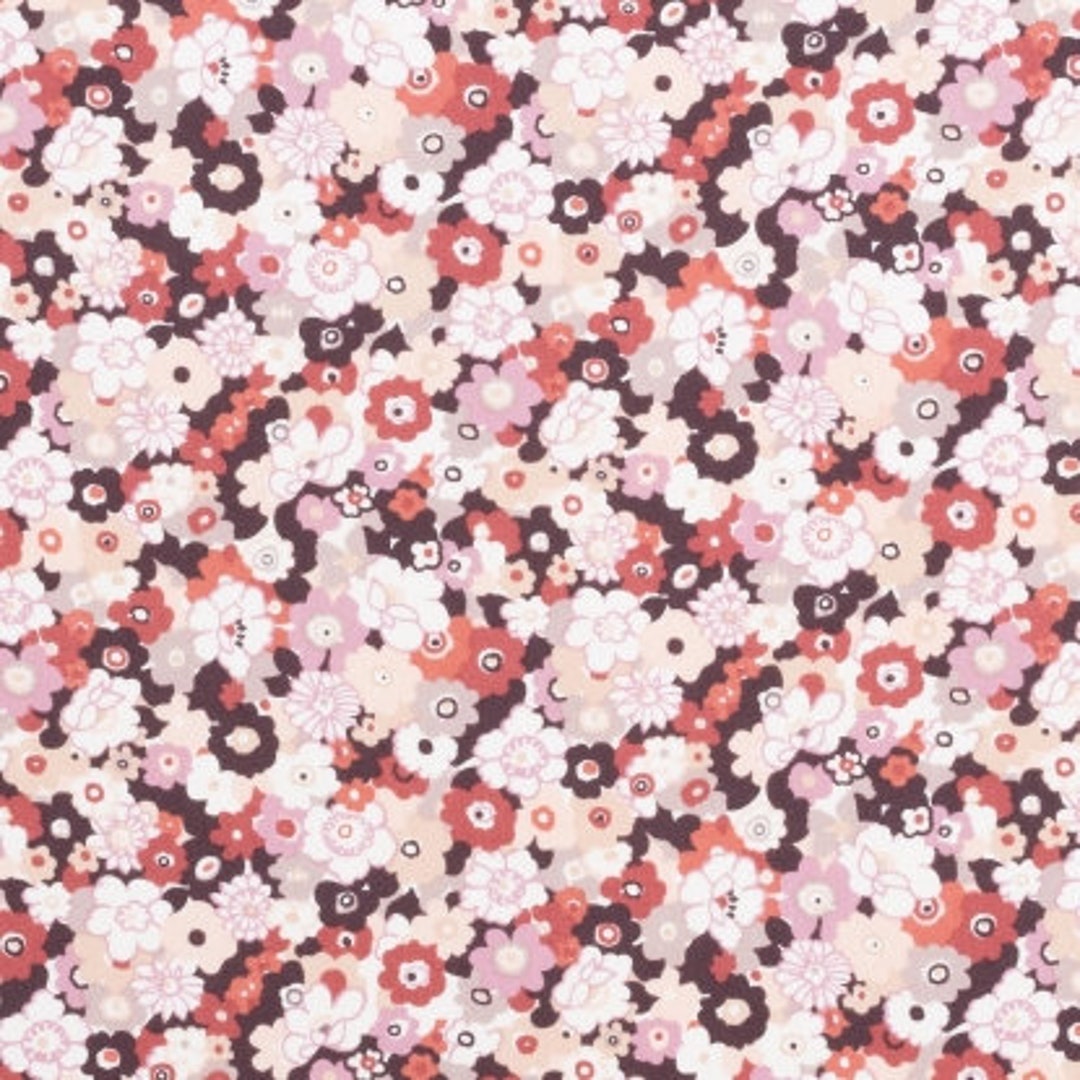 A Ghastlie Cluster Plum by Alexander Henry Fabrics - Etsy