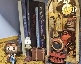 Book Nook Kit Train - Etsy