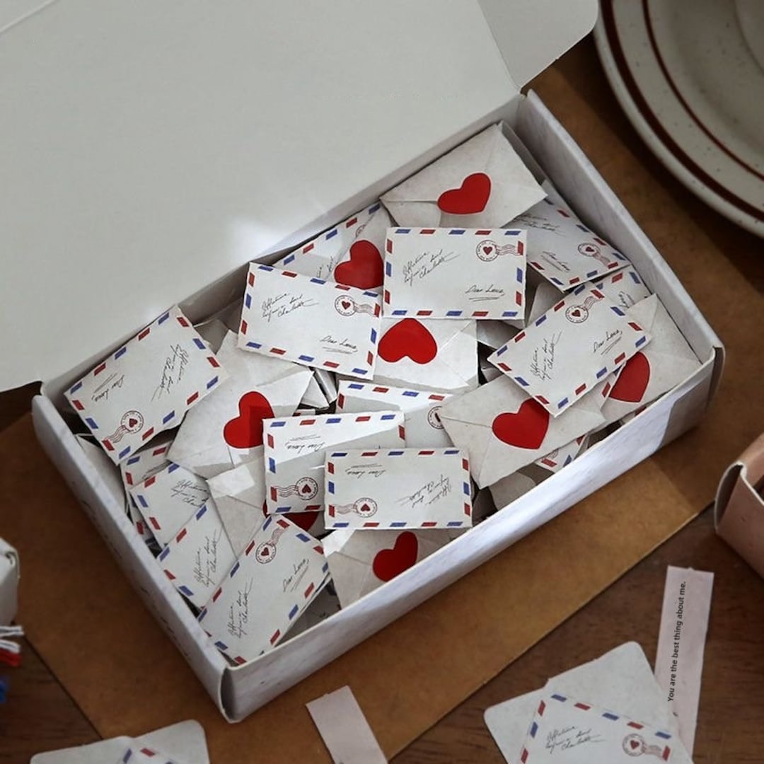 Teeny Tiny Love Notes, Anniversary Gift, 99 Love Quotes Notes, Couple ...