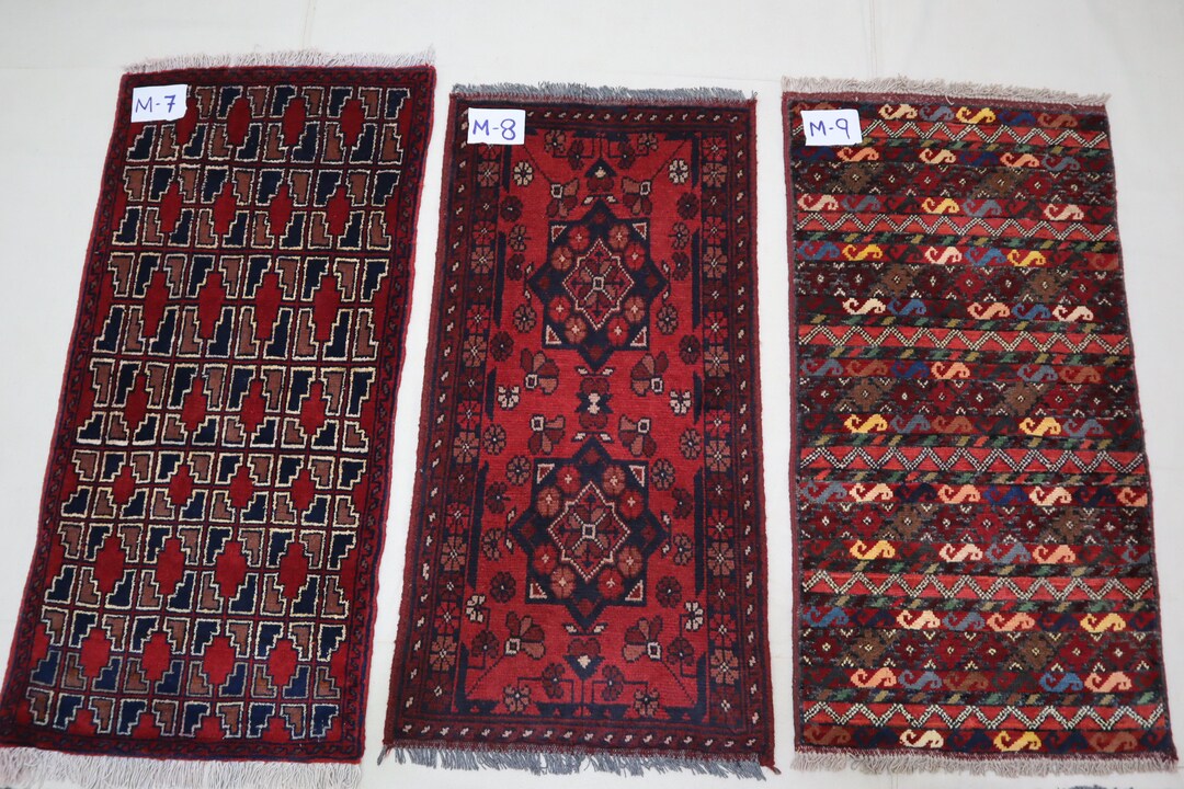 Whole Sale 3x2 Ft Small Pieces of Entrance Afghan Rugs, Turkmen ...